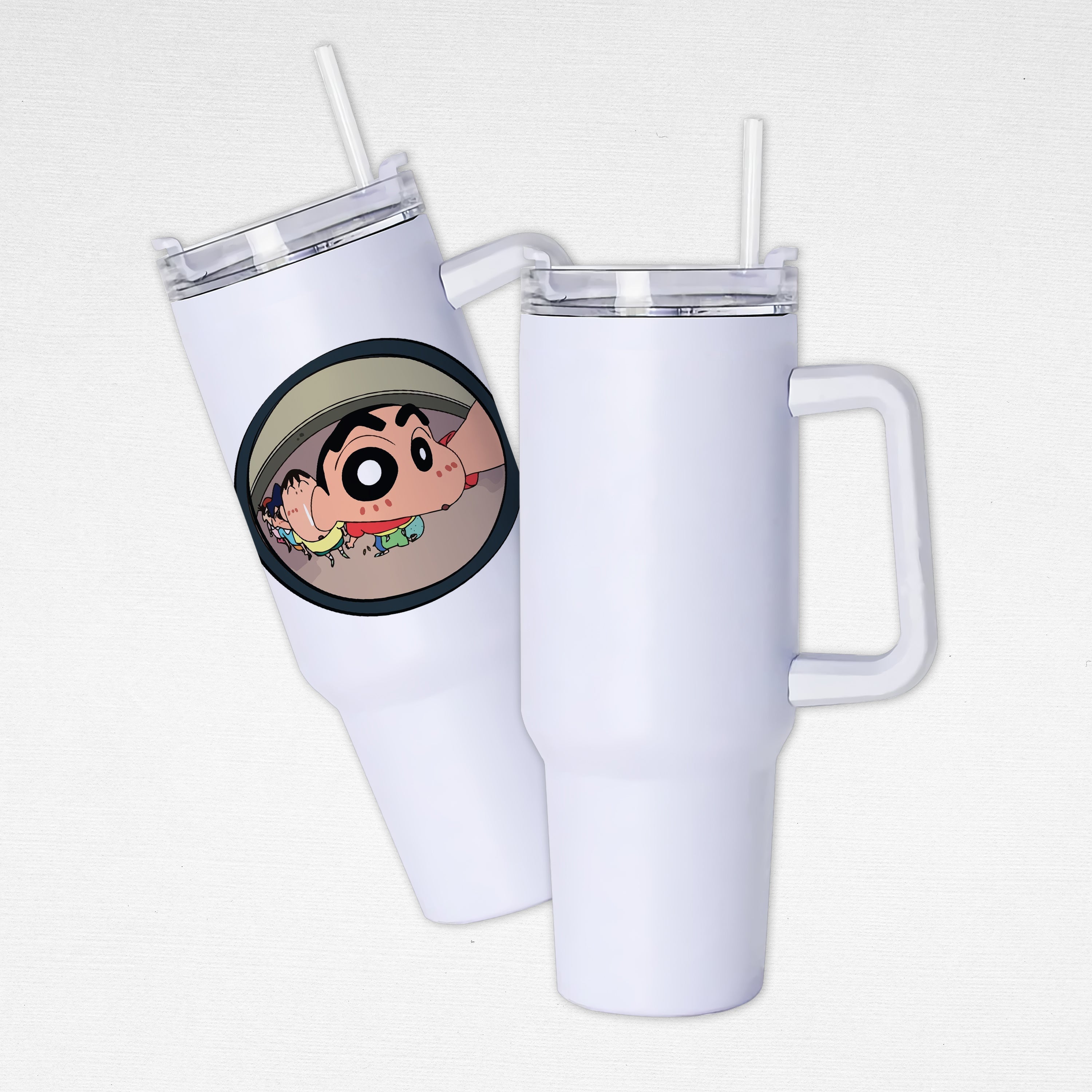 Sublimation Coated Cars mug (40Oz-1200ML) White